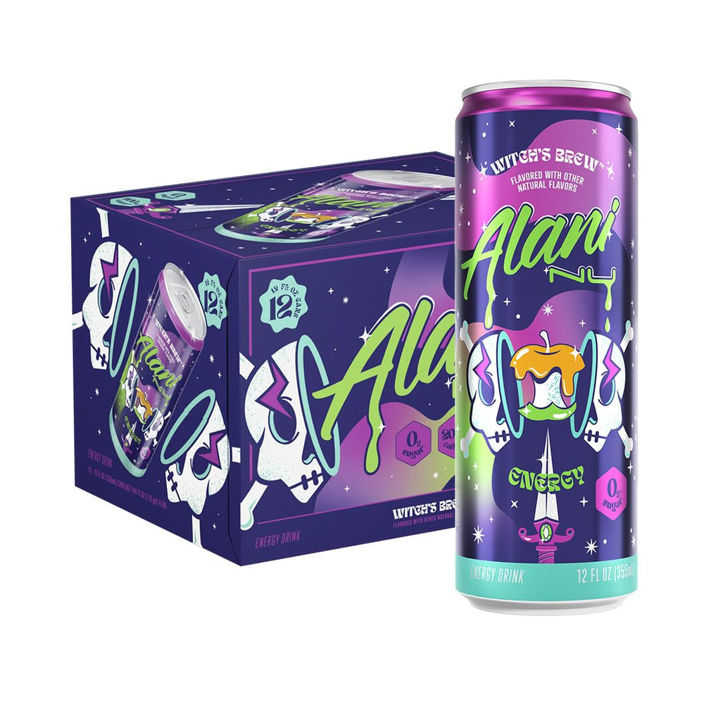 Alani Witches Brew 2025 Seasonal Energy Drink 12 pack *Pre-Order ...