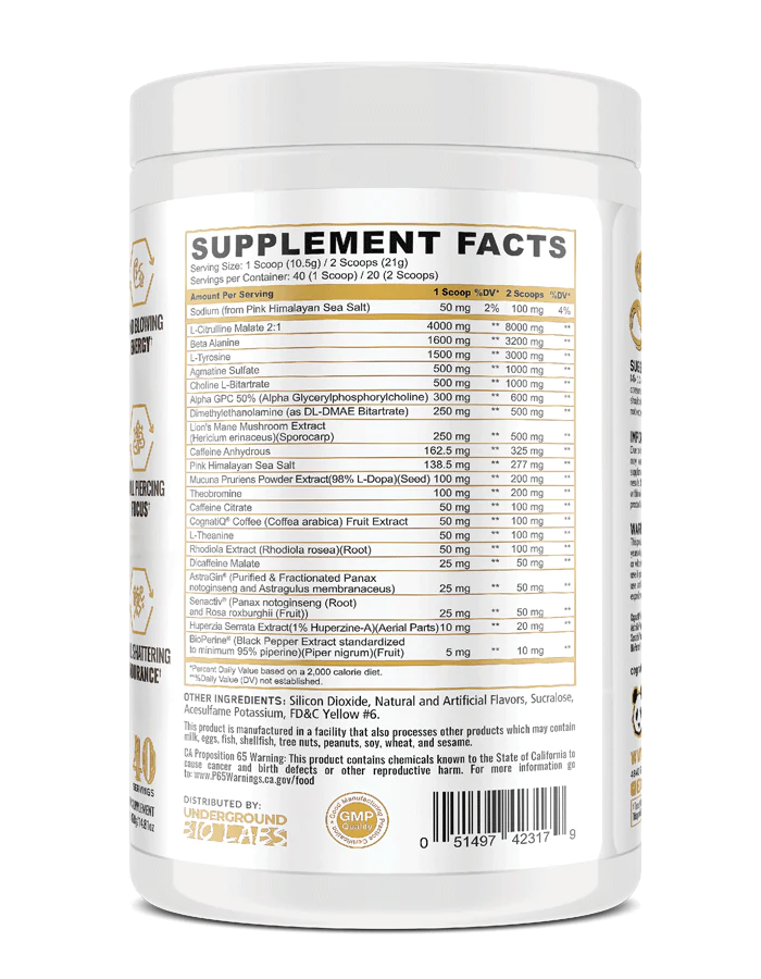 Panda Supplements Skull Extreme Pre-Workout – NutraZoneNutrition