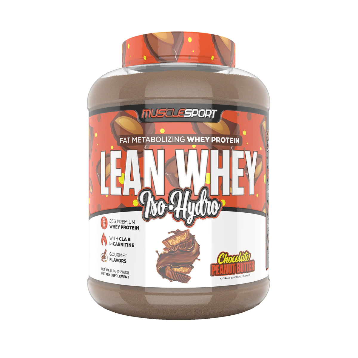 Muscle Sport LEAN WHEY 5lb – NutraZoneNutrition